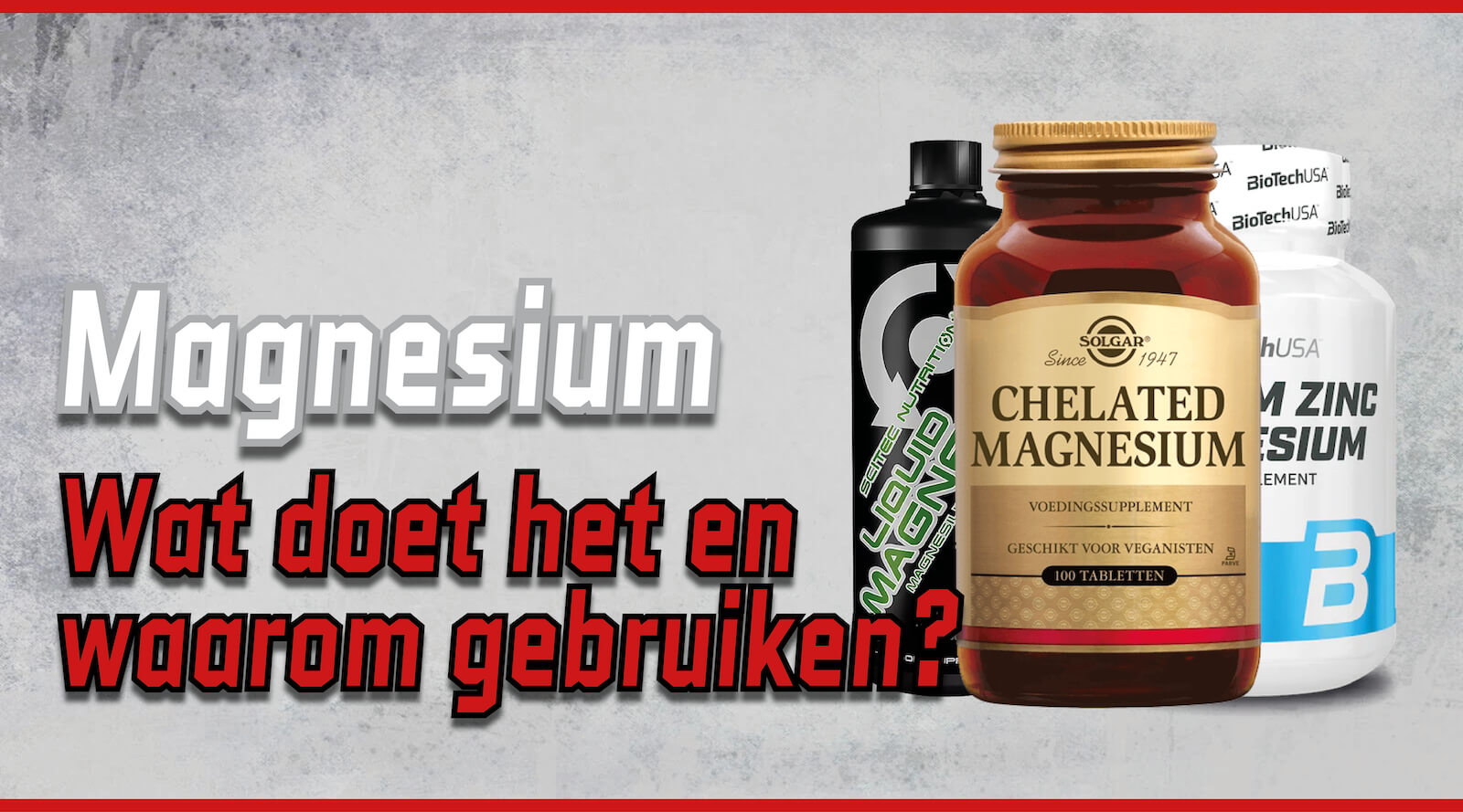 Magnesium - Wat doet het en waarom gebruiken? | BGS Nutrition